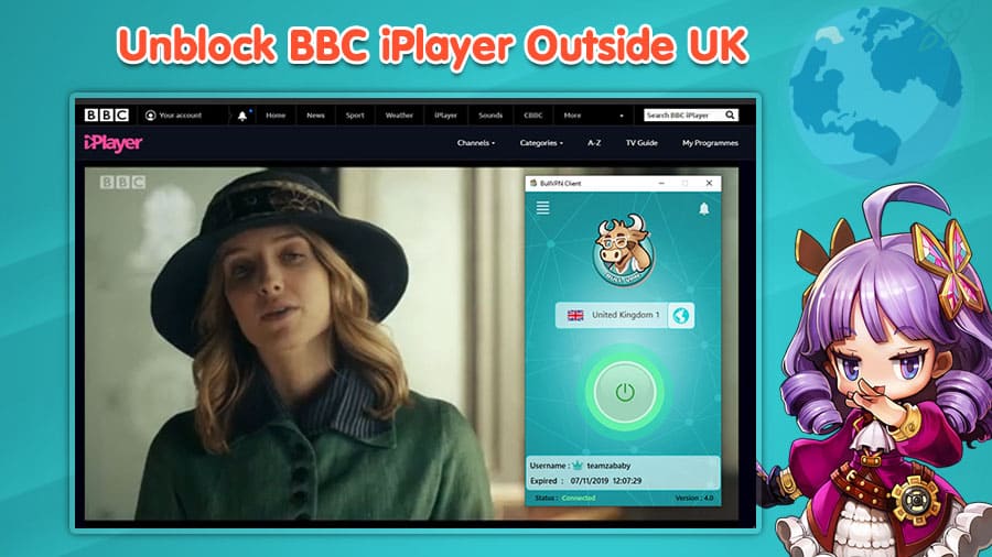 BBC IPLAYER | BullVPN VPN Internet Freedom For Everyone