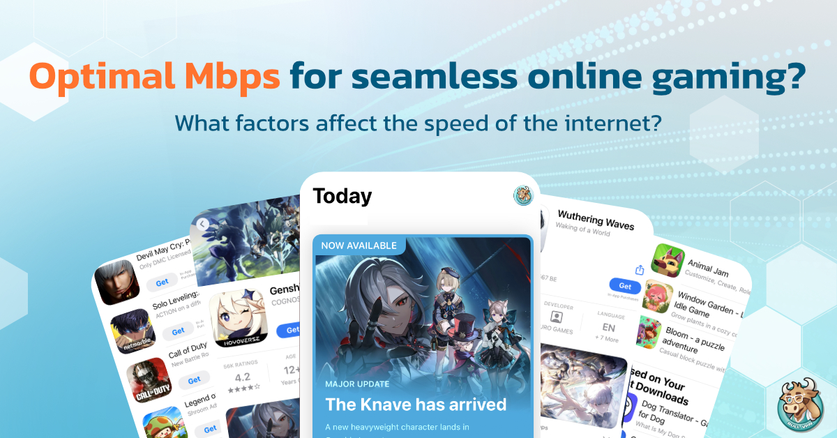 How many Mbps are needed for smooth online gaming ? | BullVPN Blog