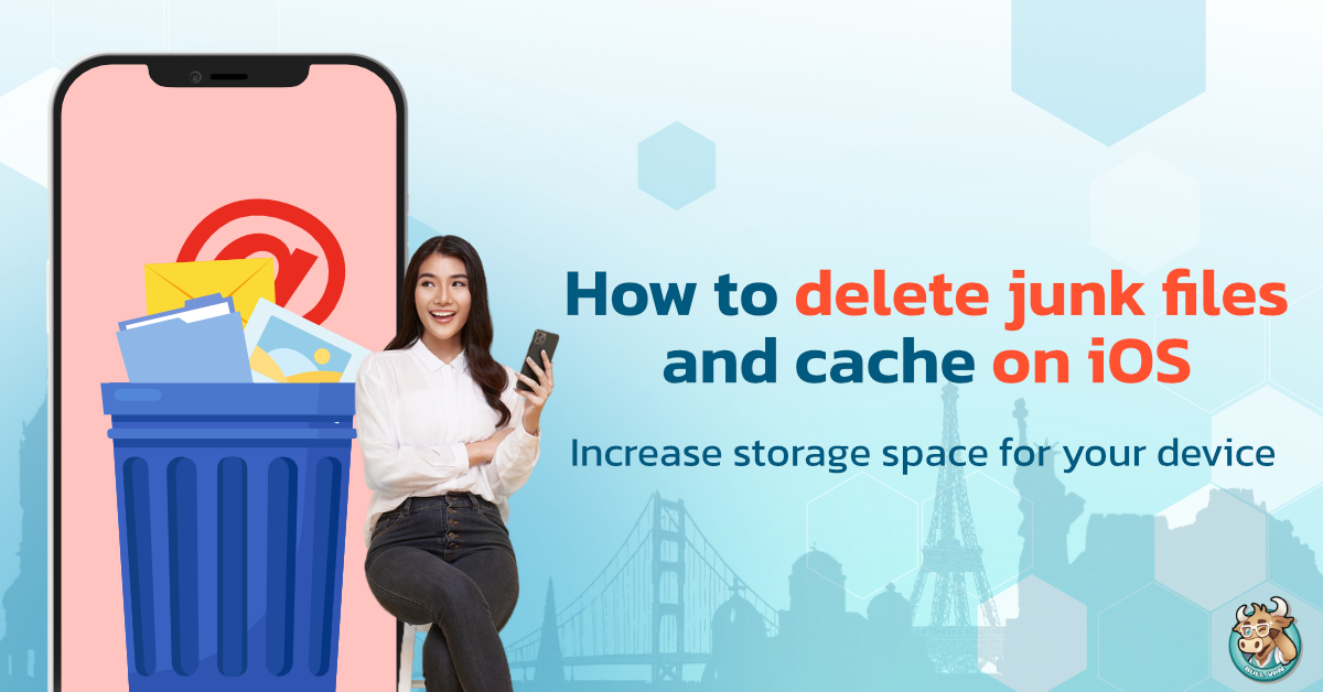 How to delete junk files and cache on iOS | BullVPN Blog